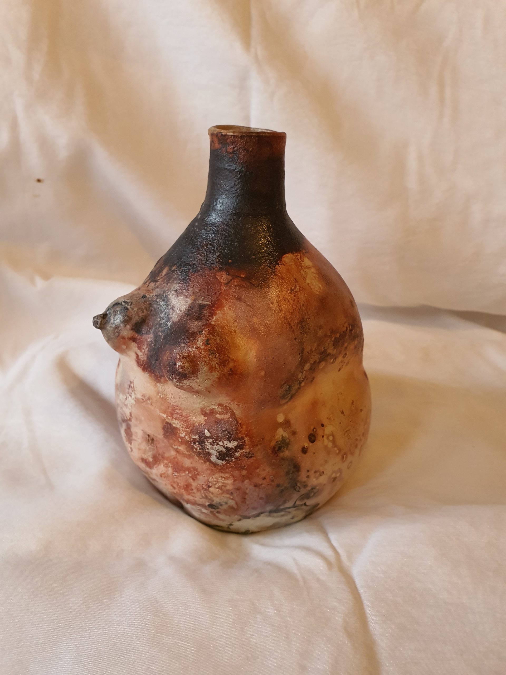 Vase pit-fire | CERAMISTE RAKU
